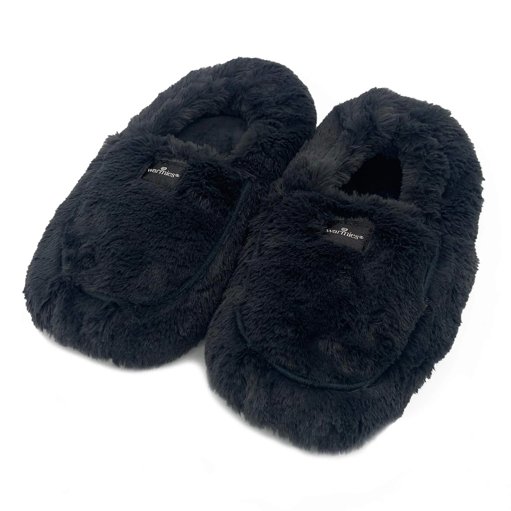 Warmies Heatable Slippers (Microwave Heat Pack) - Luxury Latte