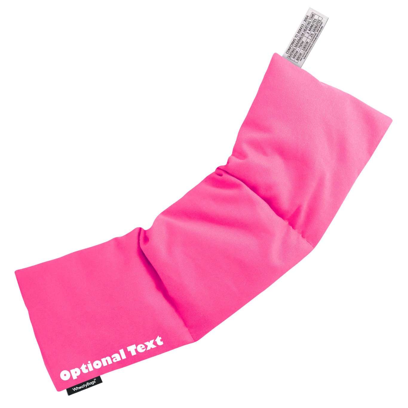 Wheat Bags Extra Large Heat Pack (49cm x 15cm) - Hot Pink Cotton Fabric